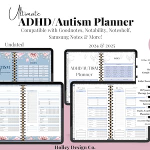 Empowering Parents: 2YEAR 10-23-12-25 Daily/weekly ADHD Autism Digital ...