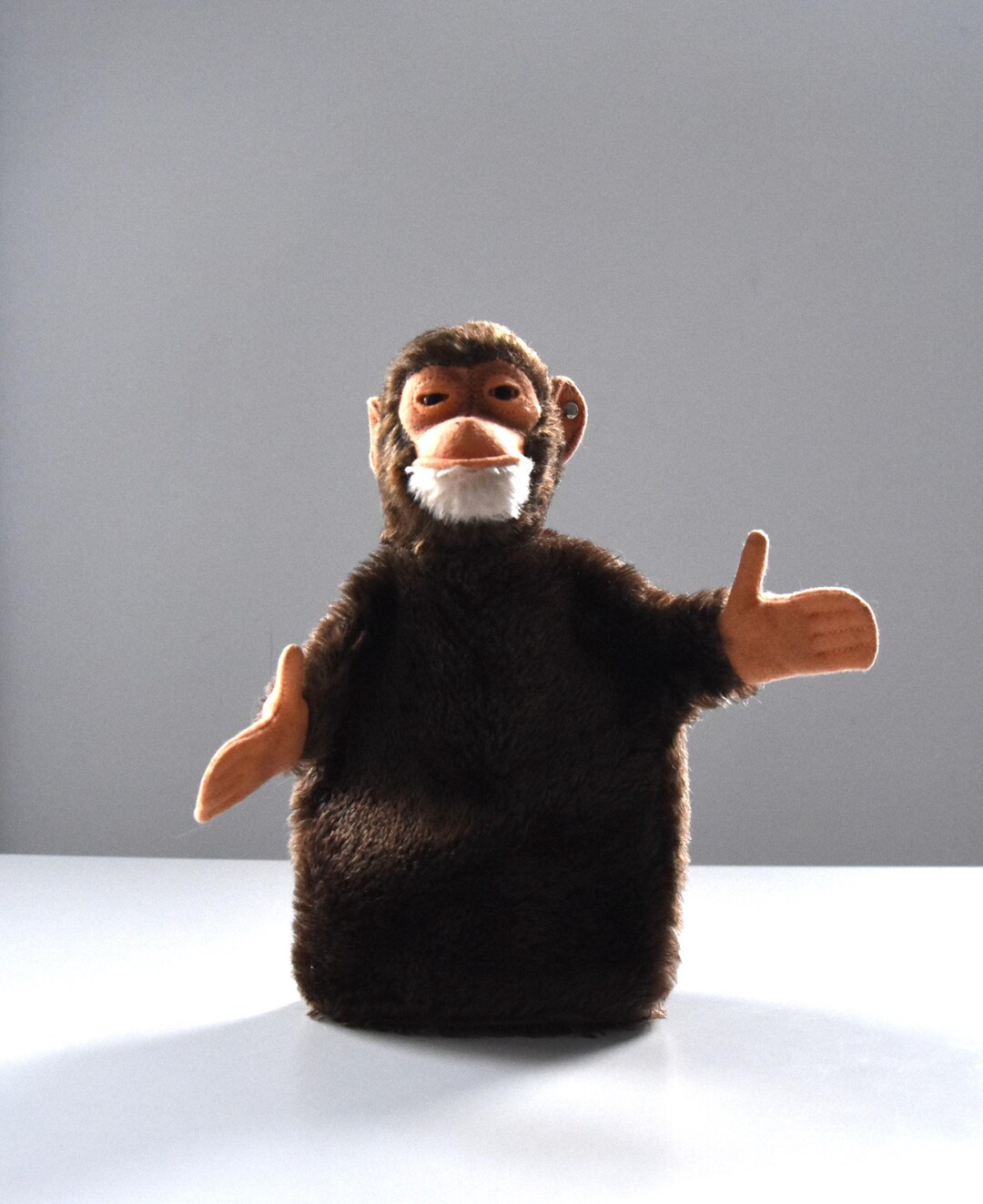 Vintage Original Steiff Hand Puppet Jocko / Button in Ear / 1960s ...