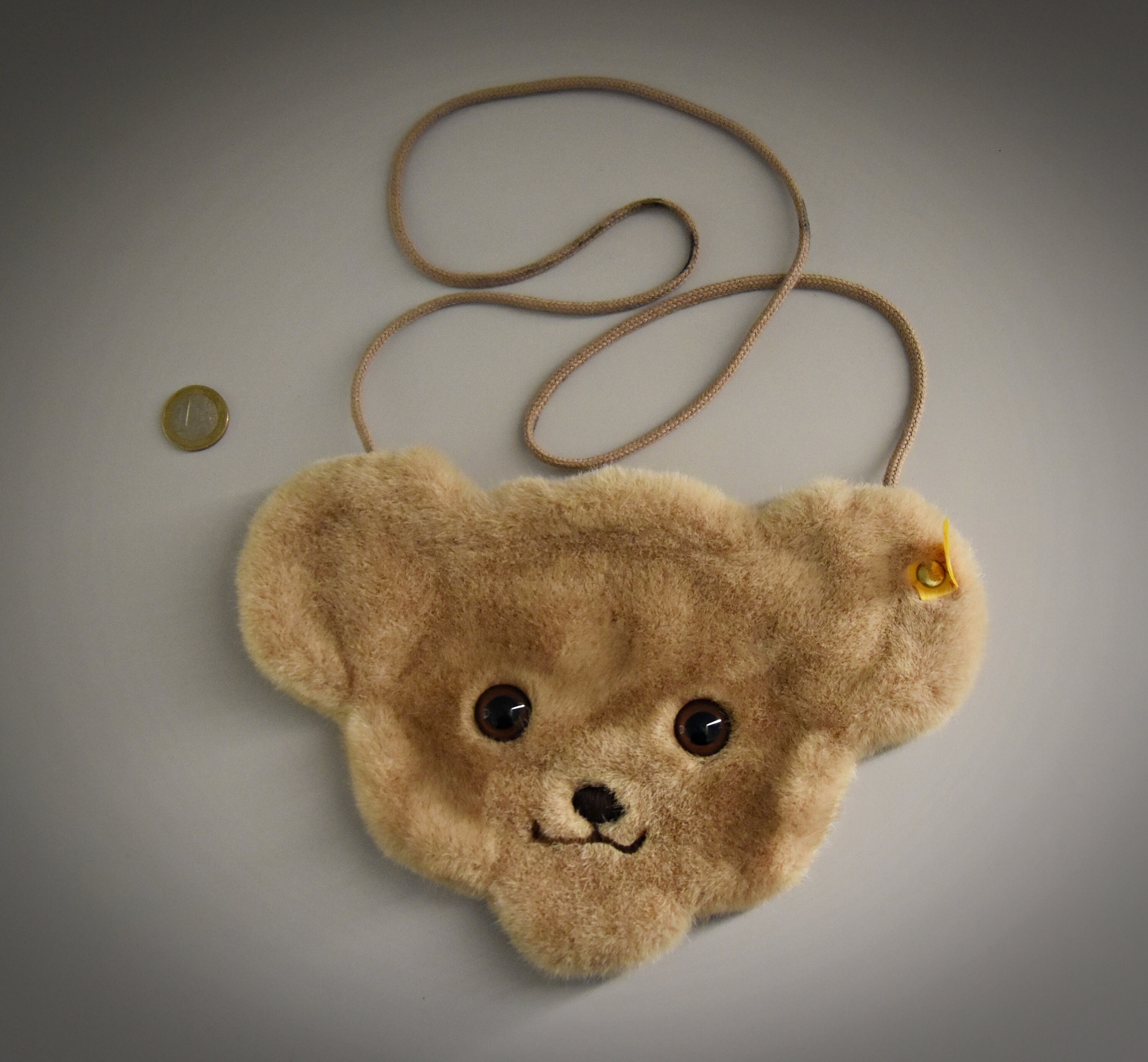 Toys & Games Stuffed Animals & Plushies Steiff Purse Button in Ear with ...