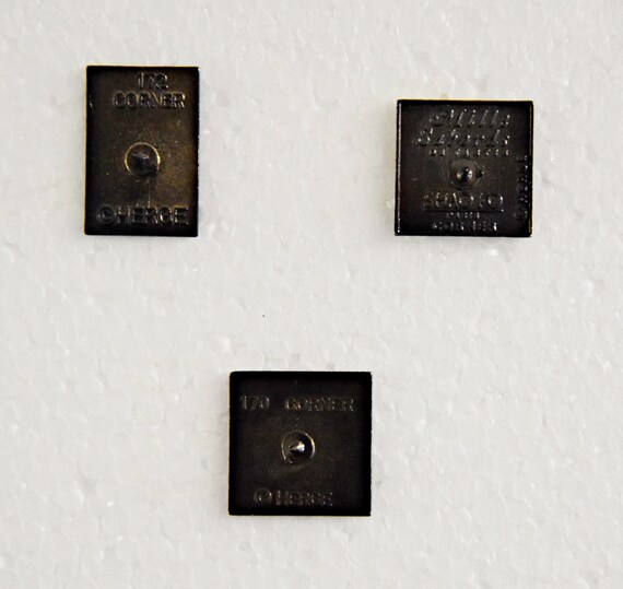 Rare vintage Hergé Tintin pins / Square scene pins / … - Gem