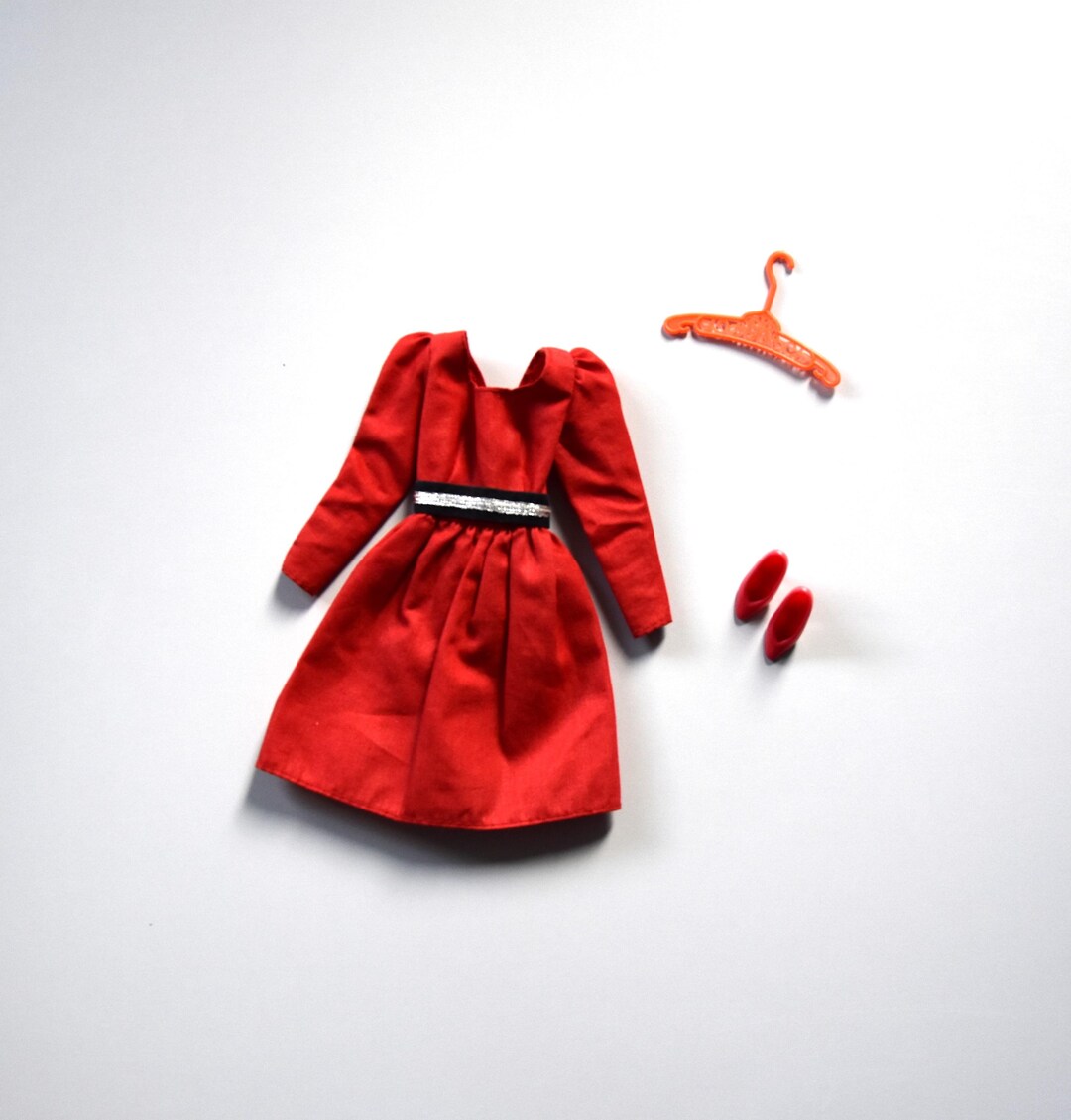 Vintage Red Dress Barbie "my First Date" / # 5614 / Mattel / + Matching ...