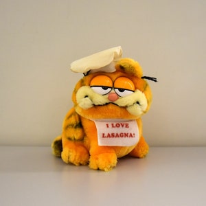 Garfield Hand-crafted Plush Toy Vintage 1981 Dakin - Etsy