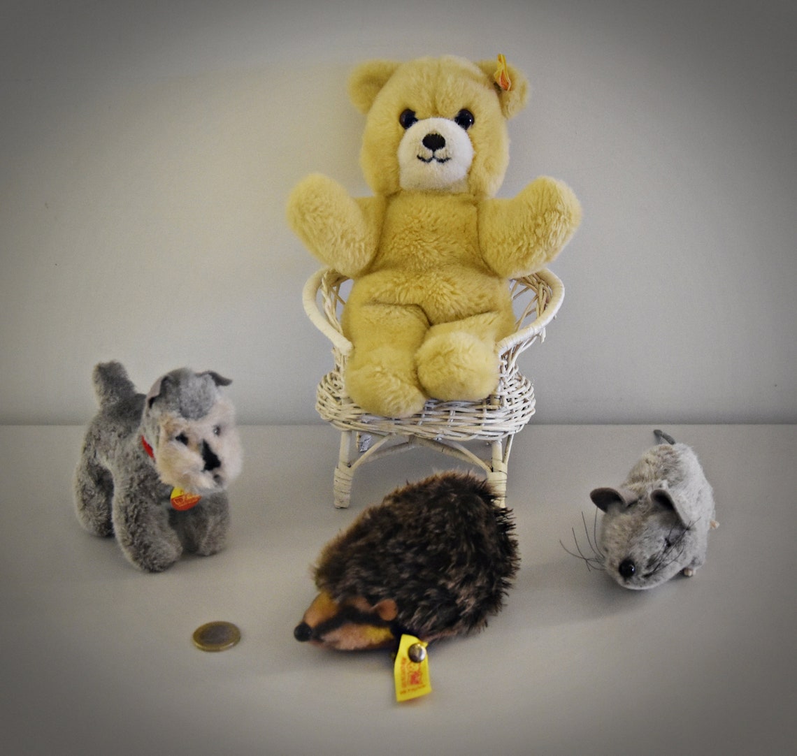 Vintage Original Steiff Hedgehog Joggi / EAN 1670/40 / Cute Hedgehog ...