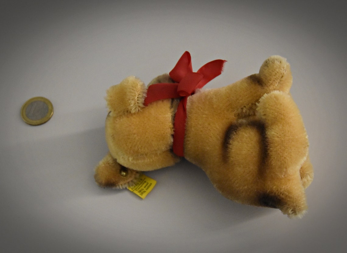 Vintage original Steiff Mopsy Dog/ 4010/12 / cute doggy / | Etsy