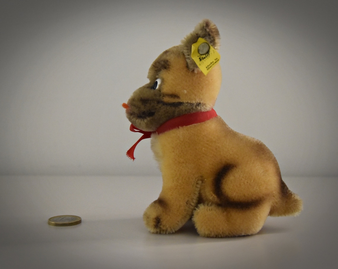 Vintage original Steiff Mopsy Dog/ 4010/12 / cute doggy / | Etsy