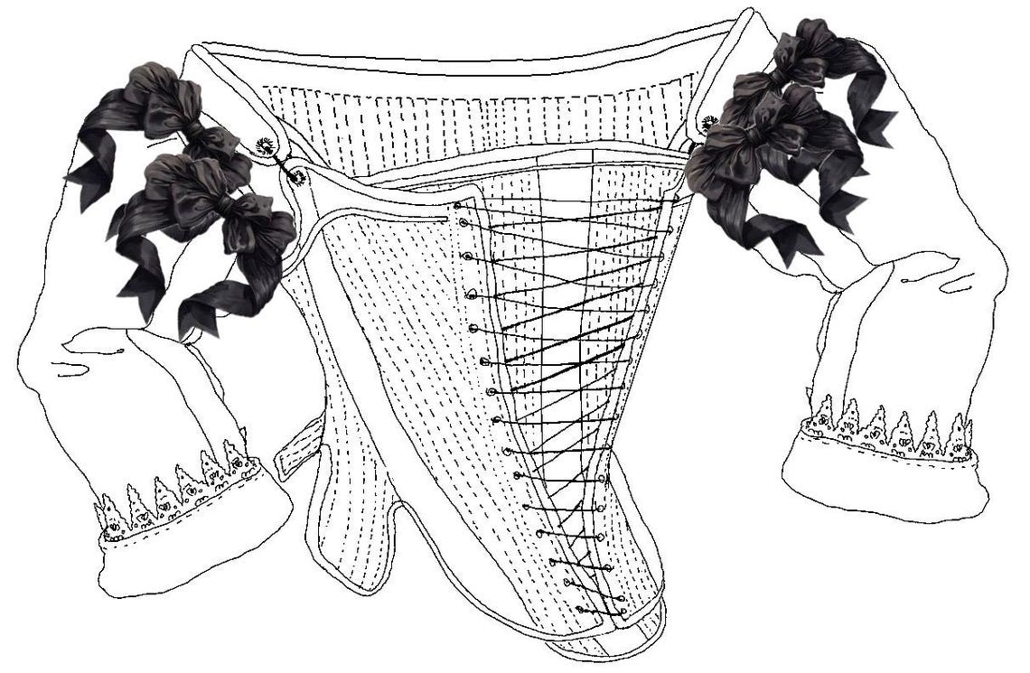 PDF 17th Century Vvitch Stays Sewing Pattern - Etsy