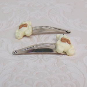 Sweet Lolita Teddy Bear Hair-clips - Etsy