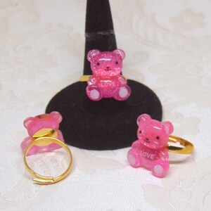 Teddy Bear Ring | Etsy