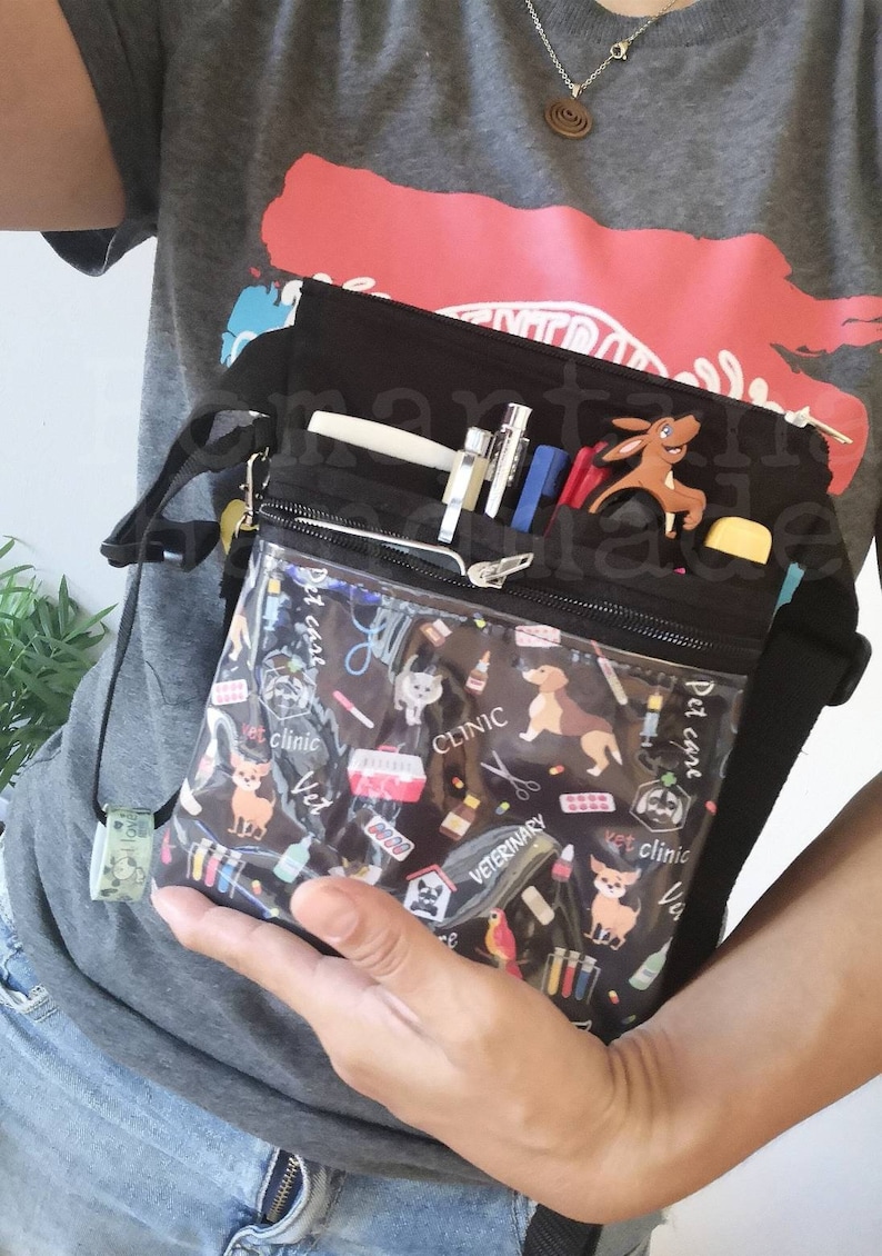 Fanny pack belt nurse black fanny pack Vet tech nurses | Etsy