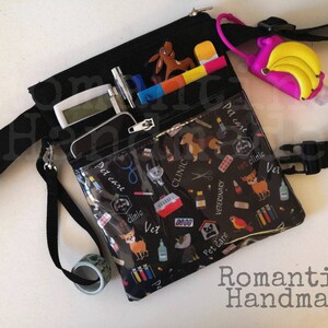 Fanny Pack Belt Nurse, Black Fanny Pack, Vet Tech, Nurse Gift, Pouch ...