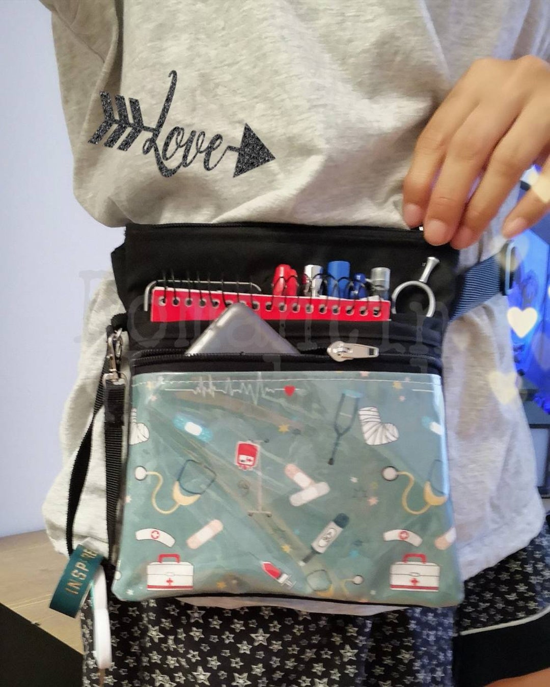 Fanny Pack Belt Medical Bag Waist Bag Belt Vet Tech - Etsy