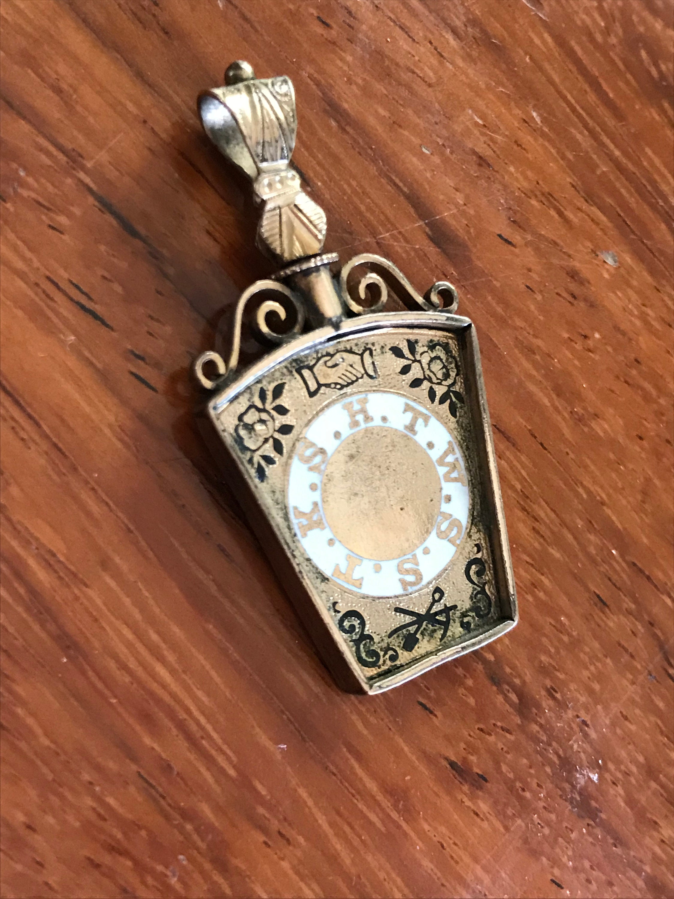 Amazing Royal Arch Masonic Keystone Watch Fob or Pendant Rose - Etsy