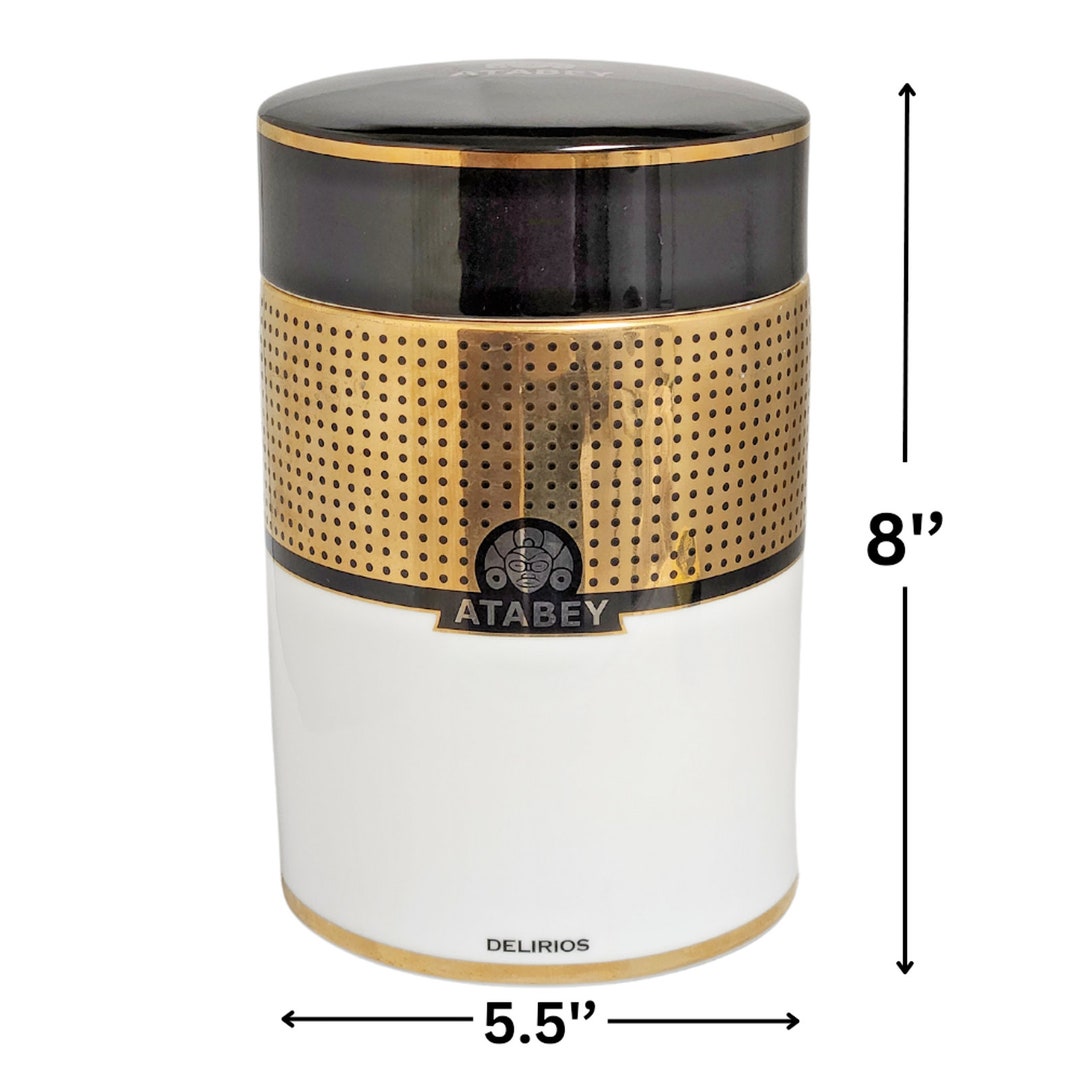 Atabey Cigar Jar Humidor Cigar Ceramic Holder Home Decor Storage ...