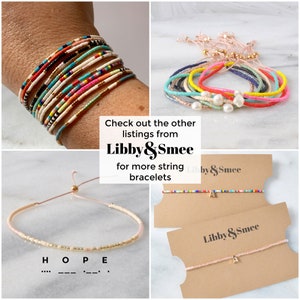 Lucky Clover String Bracelet, St Patrick's Day Beaded Bracelet, Irish ...