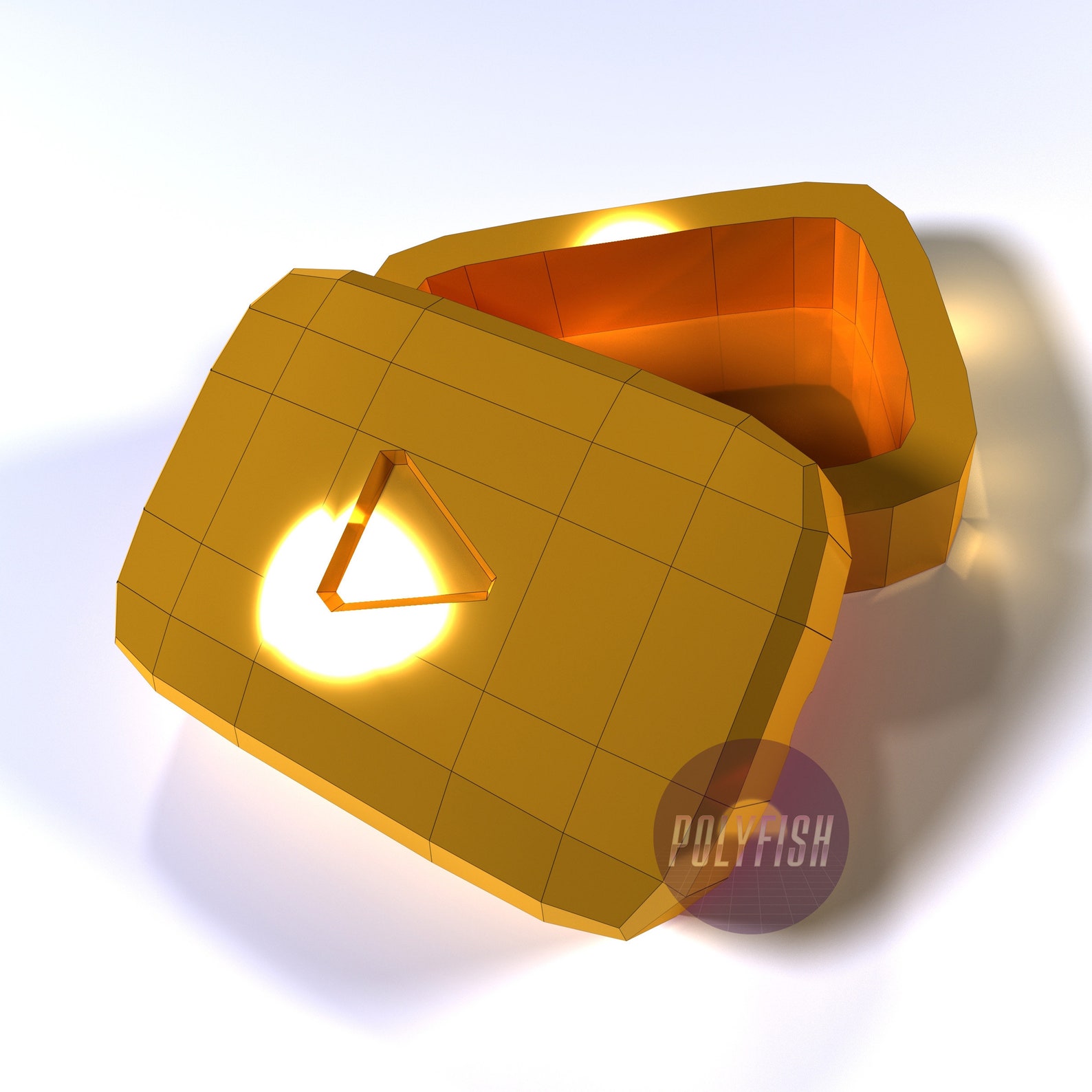 YouTube box YouTube Case Box Download Paper Craft 3D | Etsy