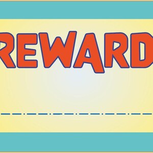 Printable 'reward Coupons' editable PDF Instant Download - Etsy