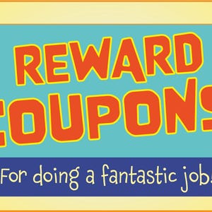 Printable 'reward Coupons' (editable PDF) Instant Download - Etsy