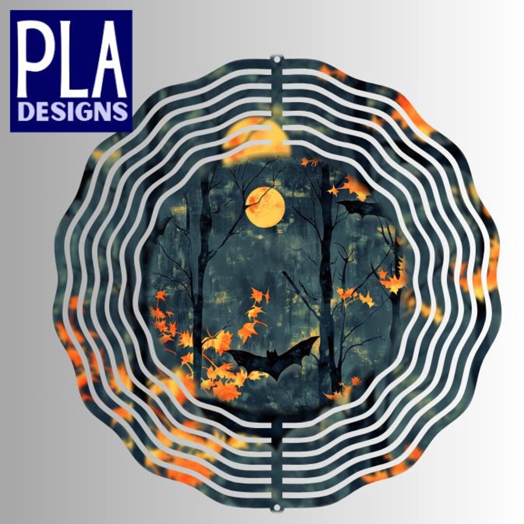 Halloween Bats Wind Spinner - Add a Touch of Fright to Your Garden! - Etsy