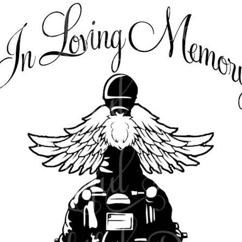 DOWNLOAD in Loving Memory Motorcycle Loss SVG Sticker Decal - Etsy