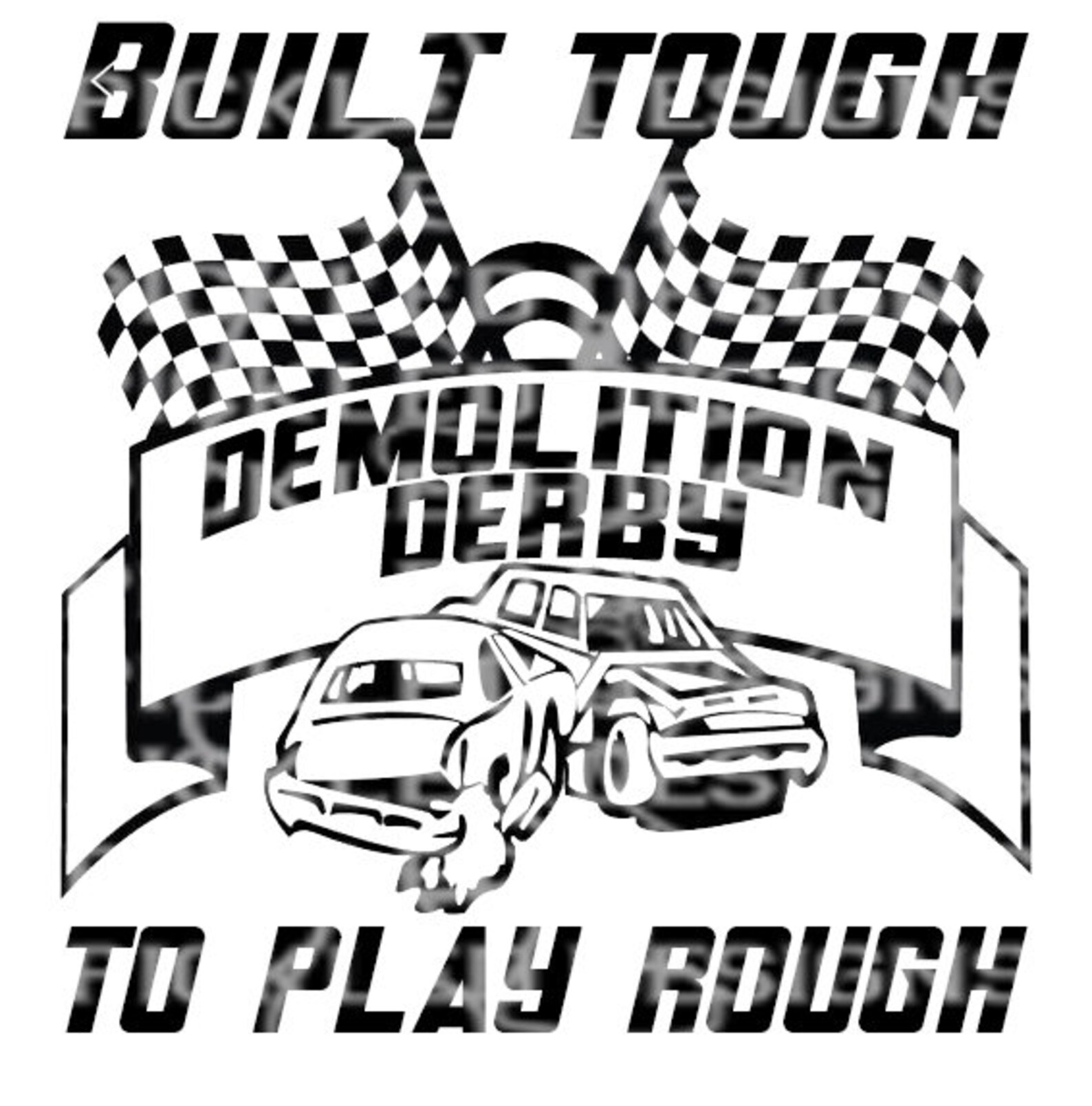 Download Demolition DERBY Decal Race Car Gift Saying SVG Digital Vinyl ...