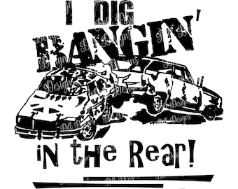 Download Demolition DERBY Design for Decals Race Car Slinging Mud - Etsy