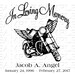 DECAL - in Loving Memory Motorcycle Loss SVG Sticker Decal Car Decal ...