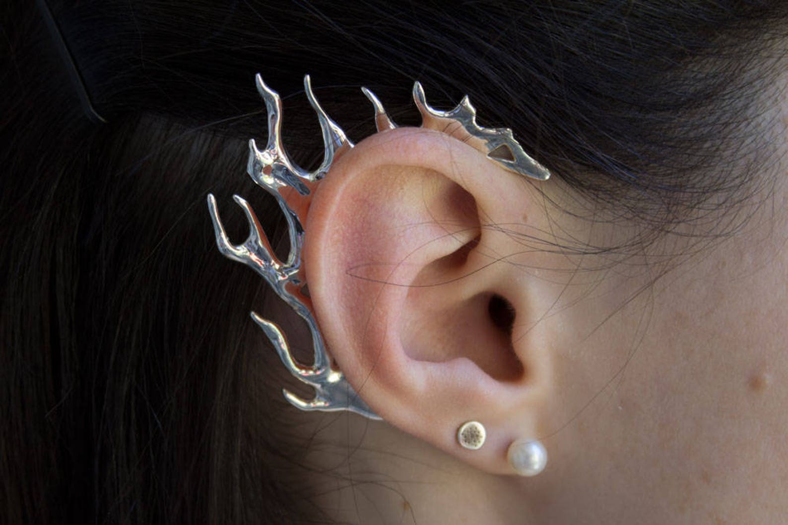 Fire Ear Cuff - Etsy