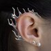 Fire Ear Cuff - Etsy
