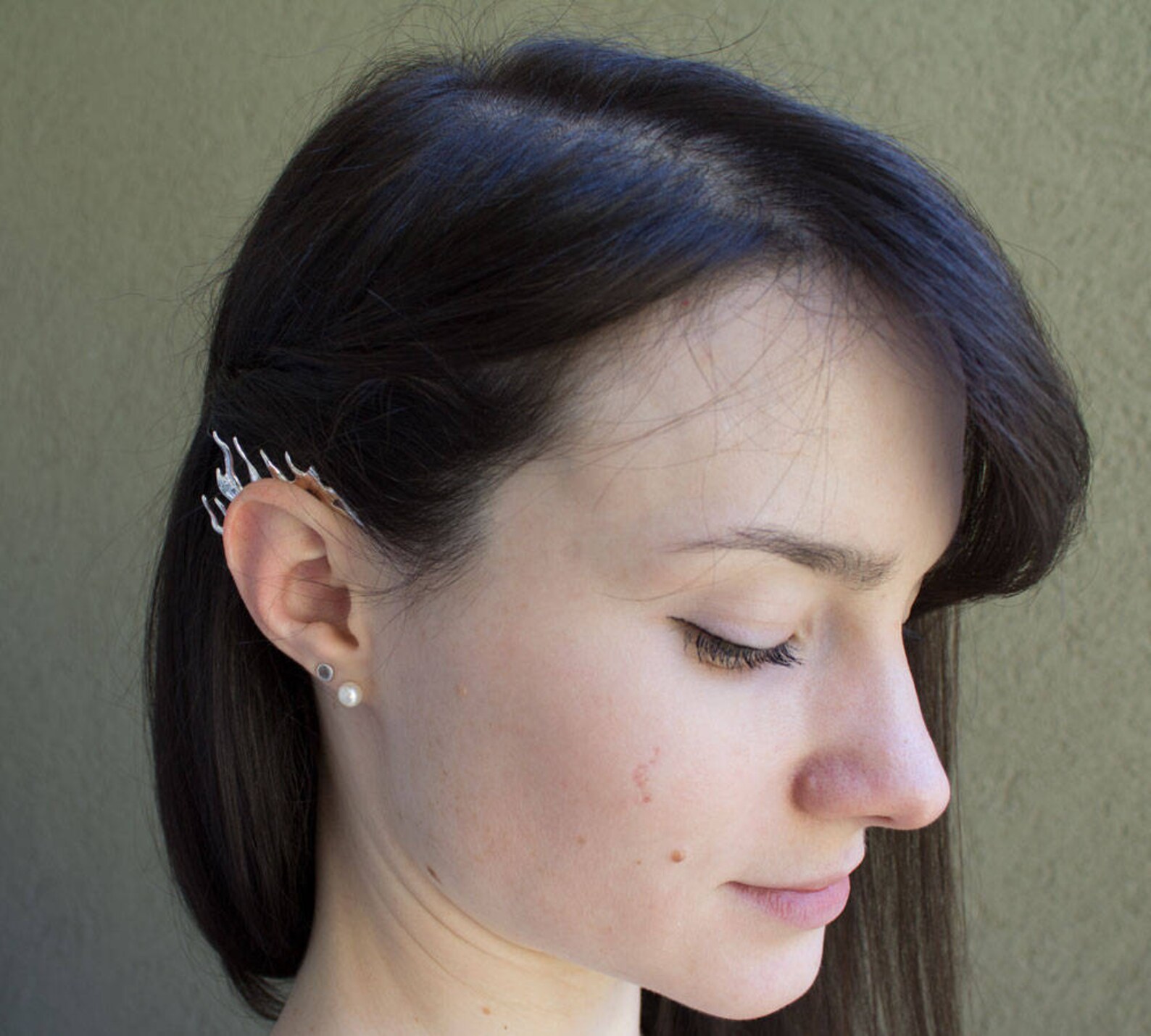 Fire Ear Cuff - Etsy
