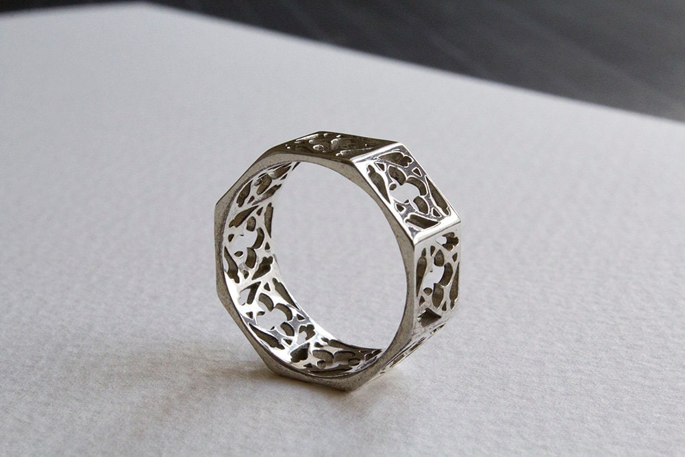Gothic Window Ring - Etsy