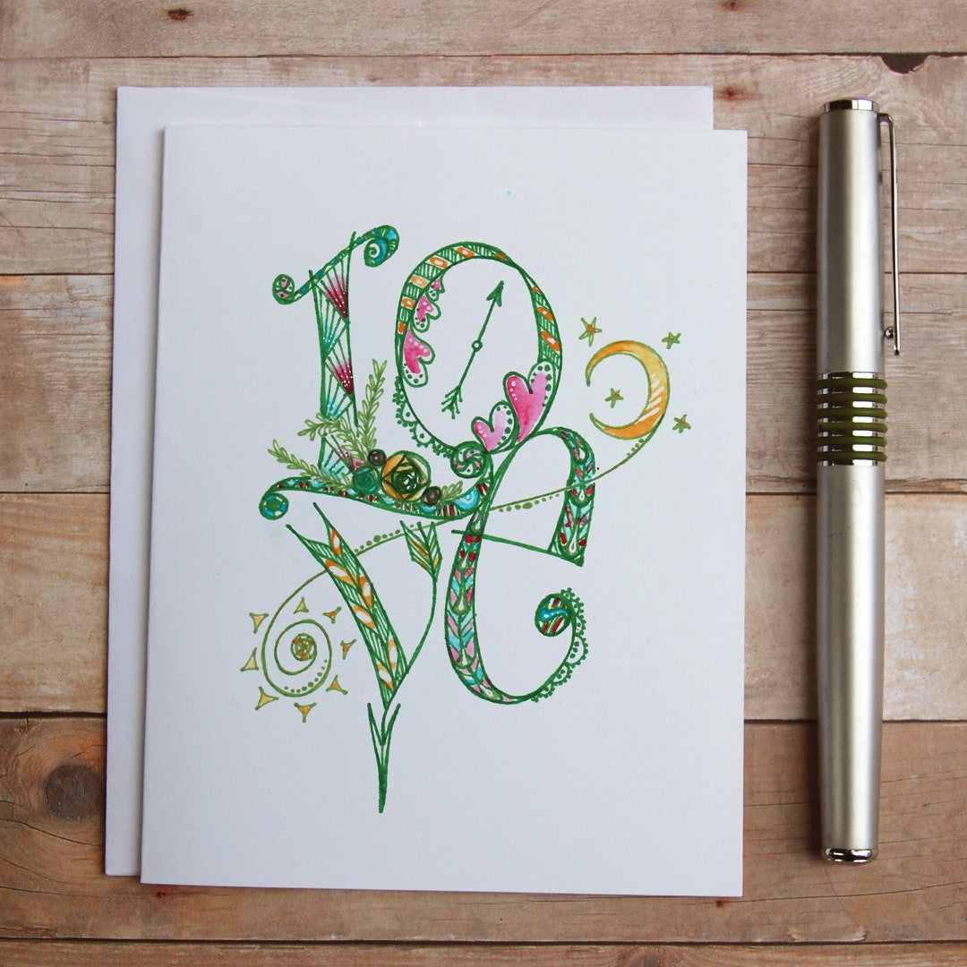 Love Note Cards Valentine Card, Anniversary Card, Friendship Card ...