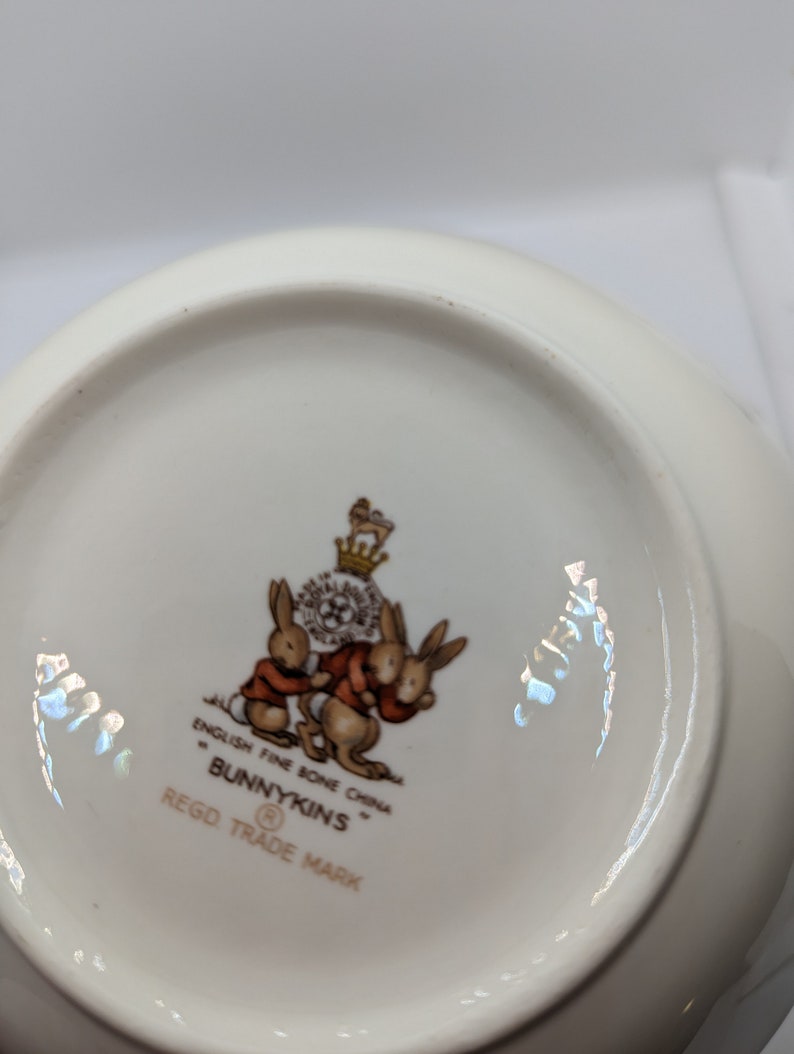 Royal Doulton Bunnykins Plate, Bowl and Cup Set - Etsy