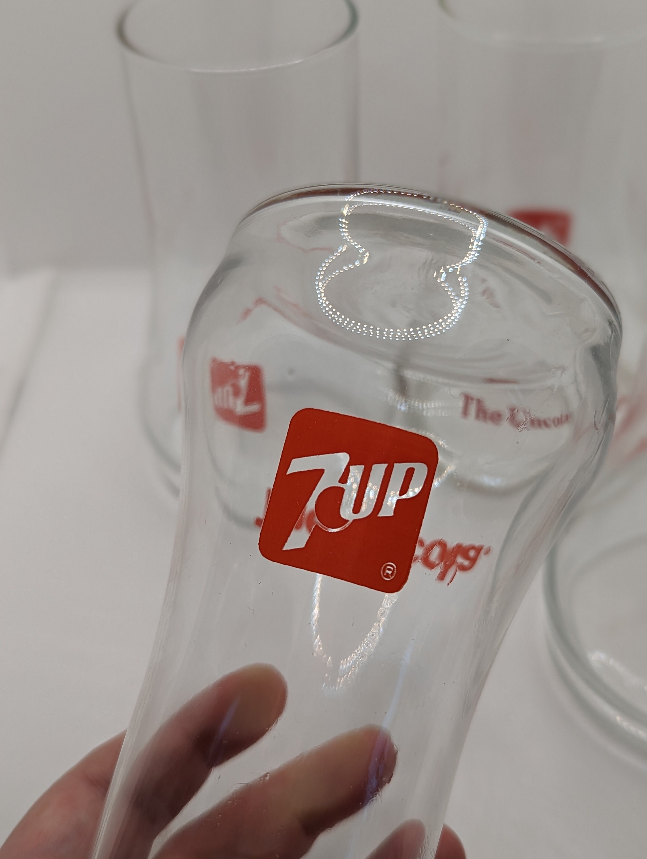 Set of 4 - 7UP Uncola Glasses - 1960's - Etsy