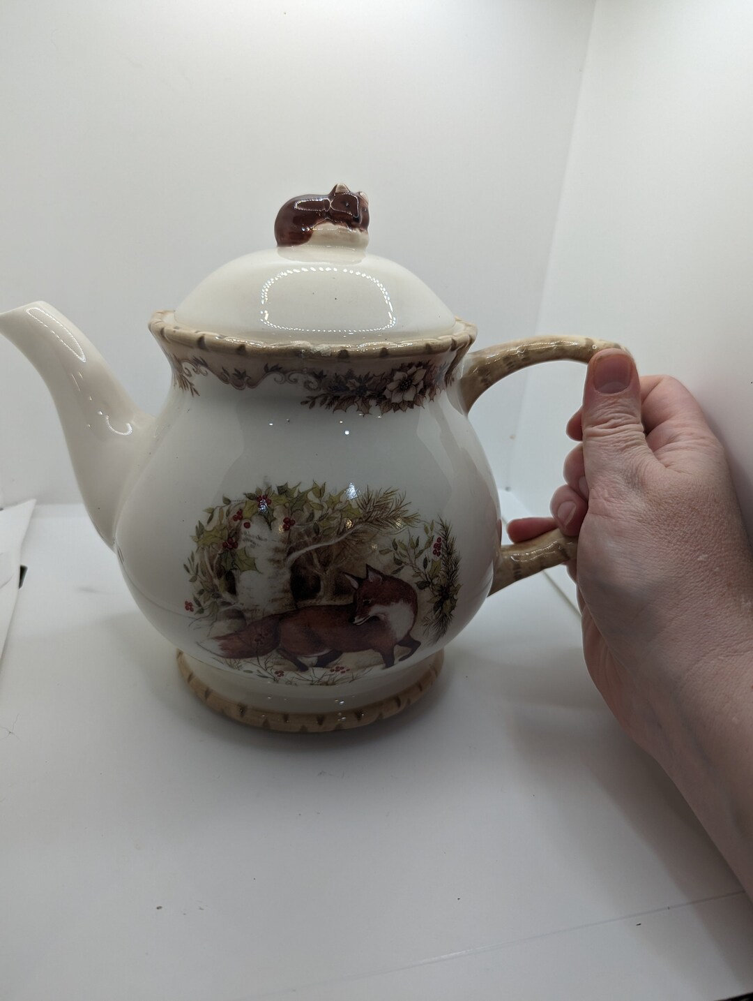Cracker Barrel Vintage Fox Teapot - Etsy