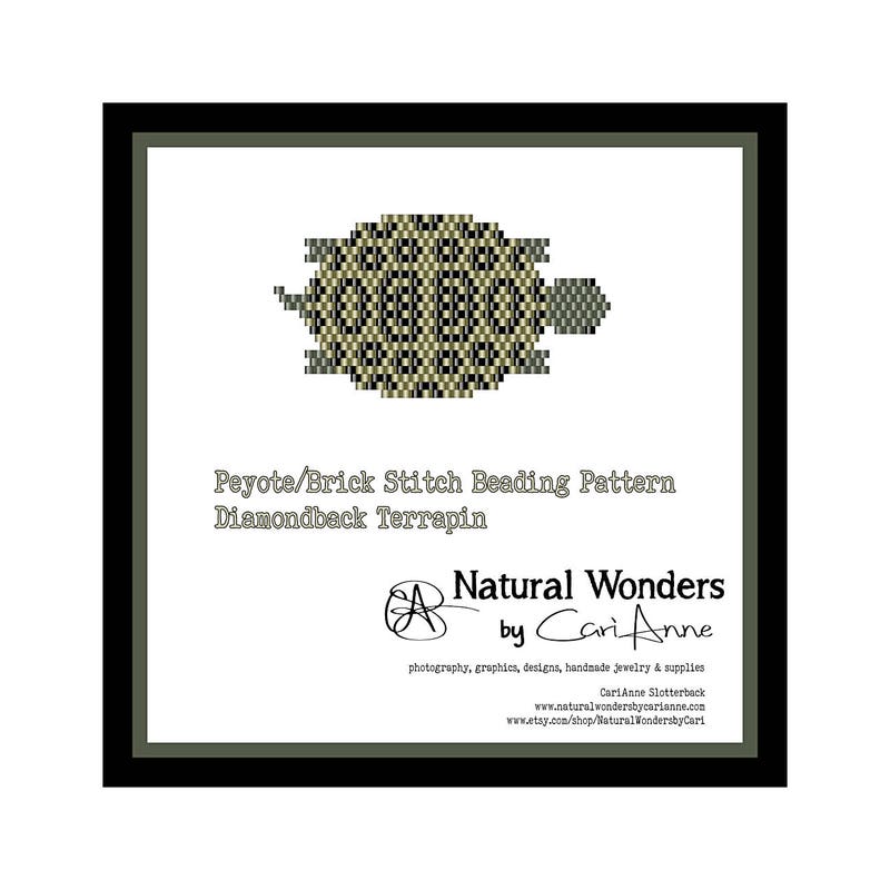 Seed Bead Turtle Pattern - Etsy