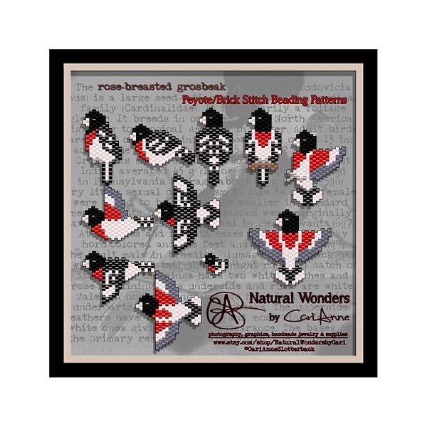 Seed Bead Bird Patterns - Etsy