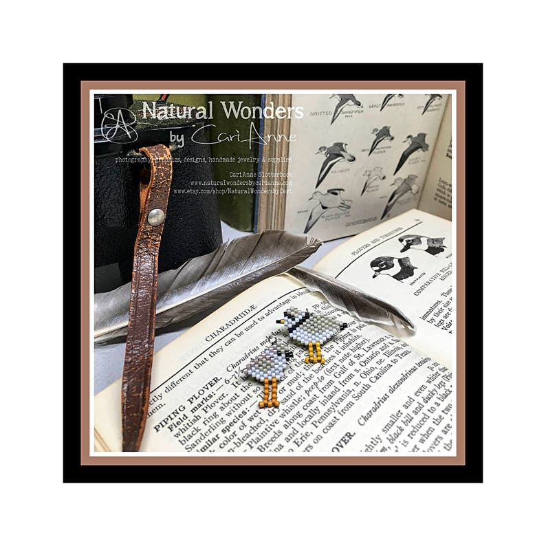 Piping Plover 6pc Brick & Peyote Stitch Patterns for - Etsy