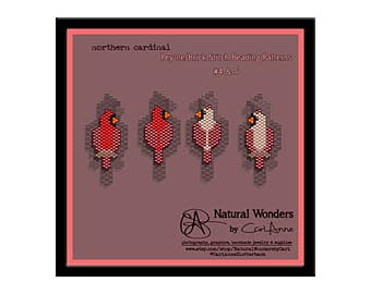 Peyote Stitch Cardinals - Etsy