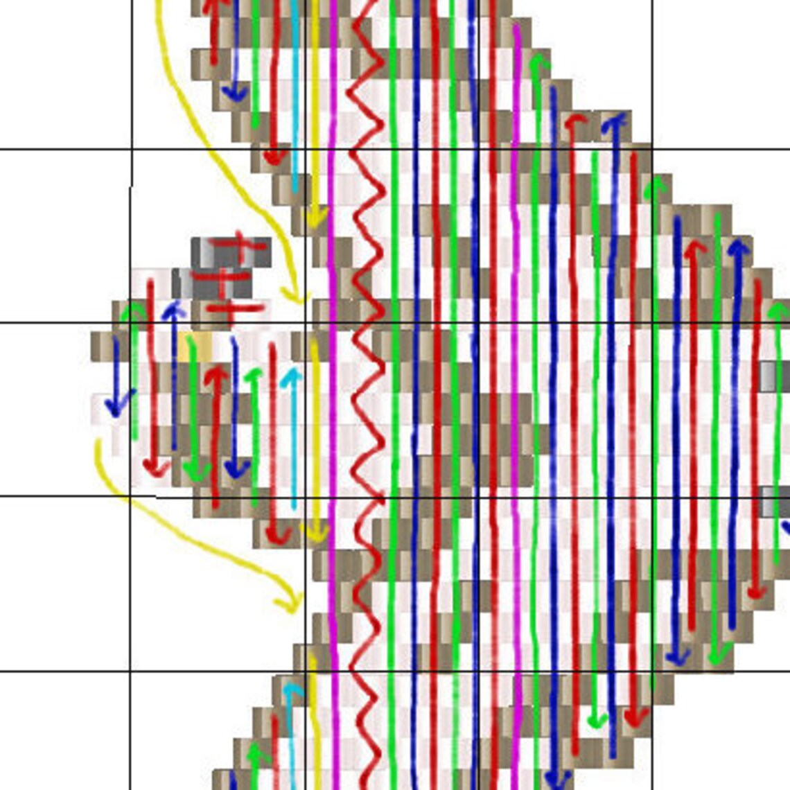 Osprey (#L2) Brick / Peyote Stitch Beading Pattern for Pendants ...