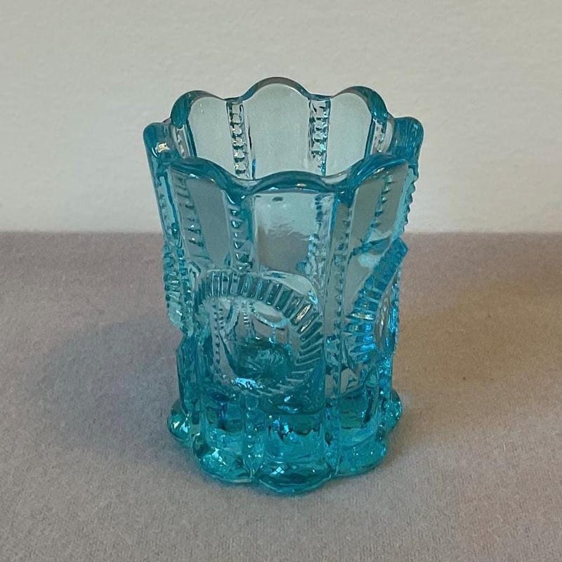 Glass Toothpick Holder - Etsy
