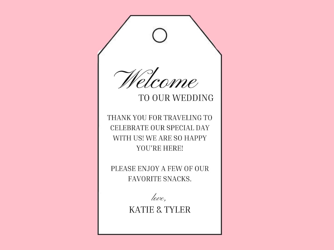Editable Printable Custom Gift Tags Instant Download Wedding Gift Tags ...