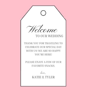 Editable Printable Custom Gift Tags Instant Download Wedding Gift Tags ...