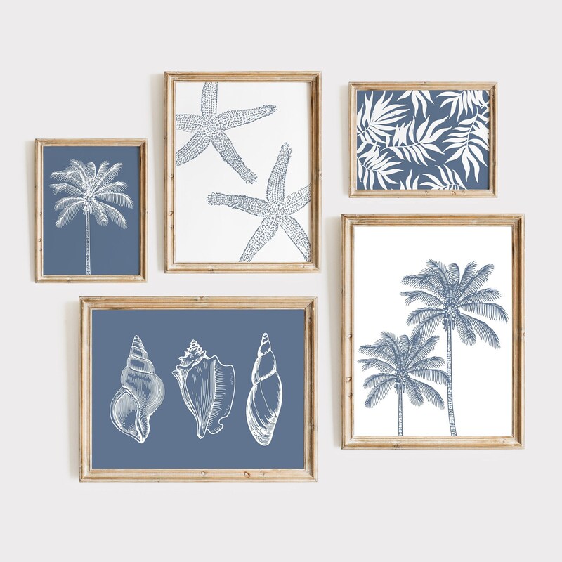Coastal Gallery Wall - Etsy