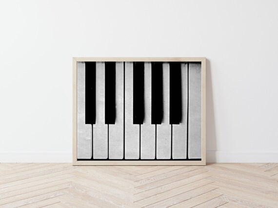 Vintage Piano Printable Piano Keys Photograph Printable - Etsy