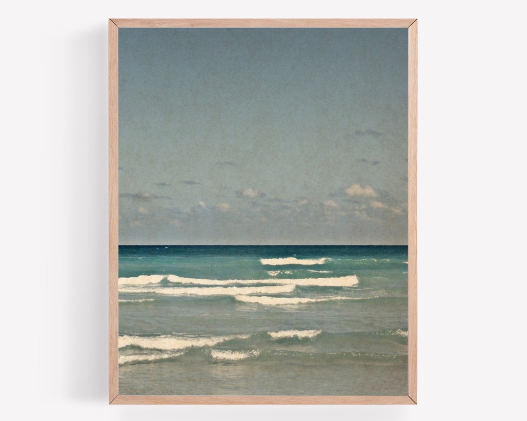 Ocean Printable, Beach Printable, Vintage Beach Print, Beach ...