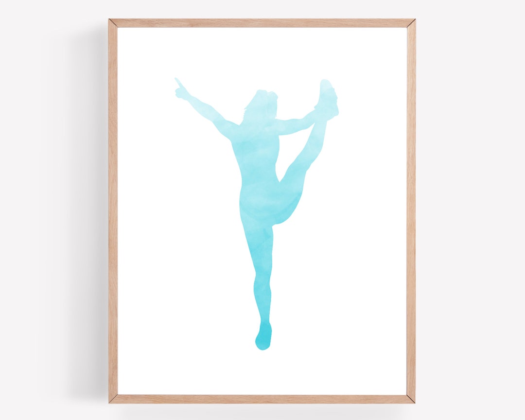 Blue Cheer Printable, Blue Cheer Print, Cheerleading Printable ...