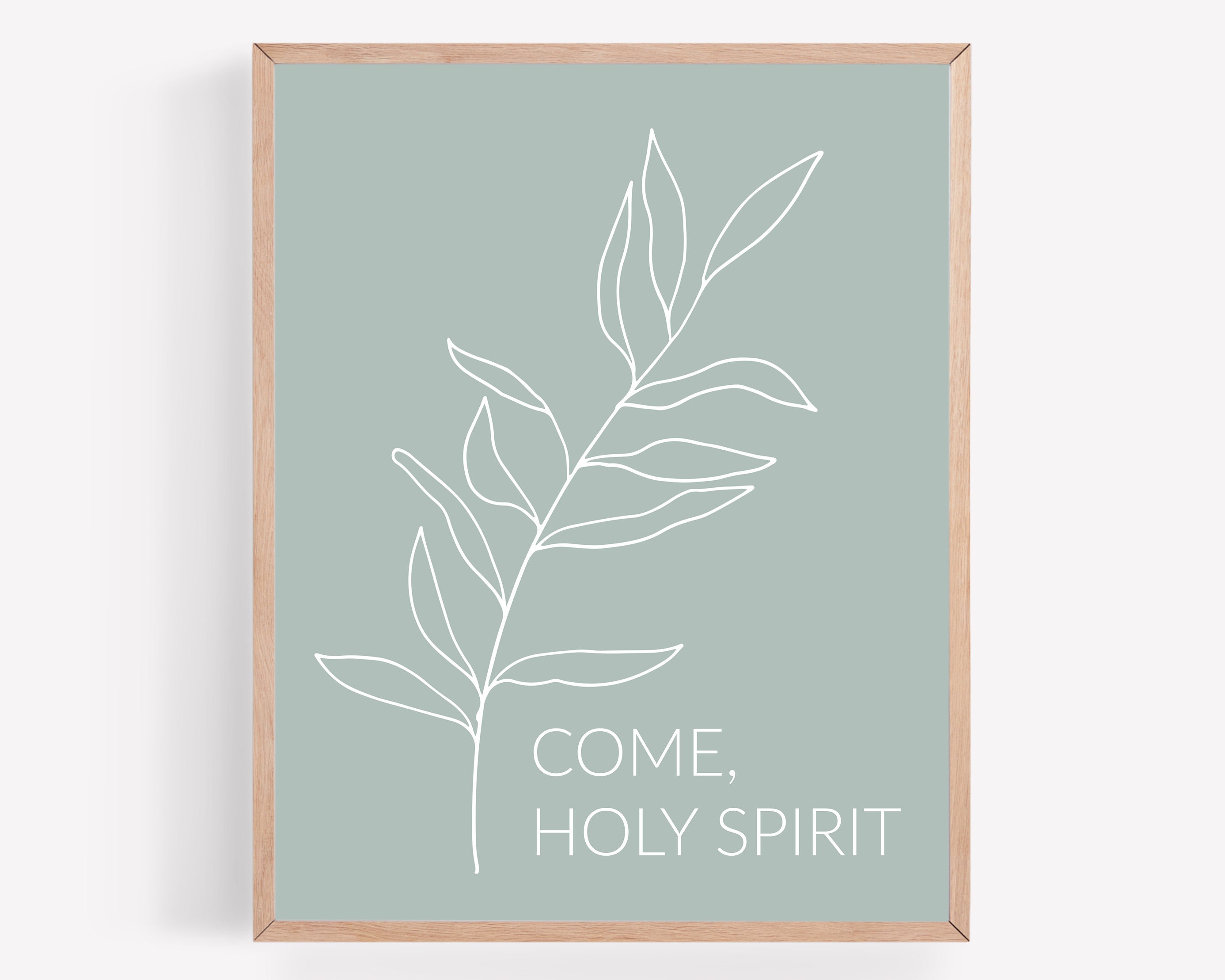 Come Holy Spirit Printable Catholic Printable Religious - Etsy