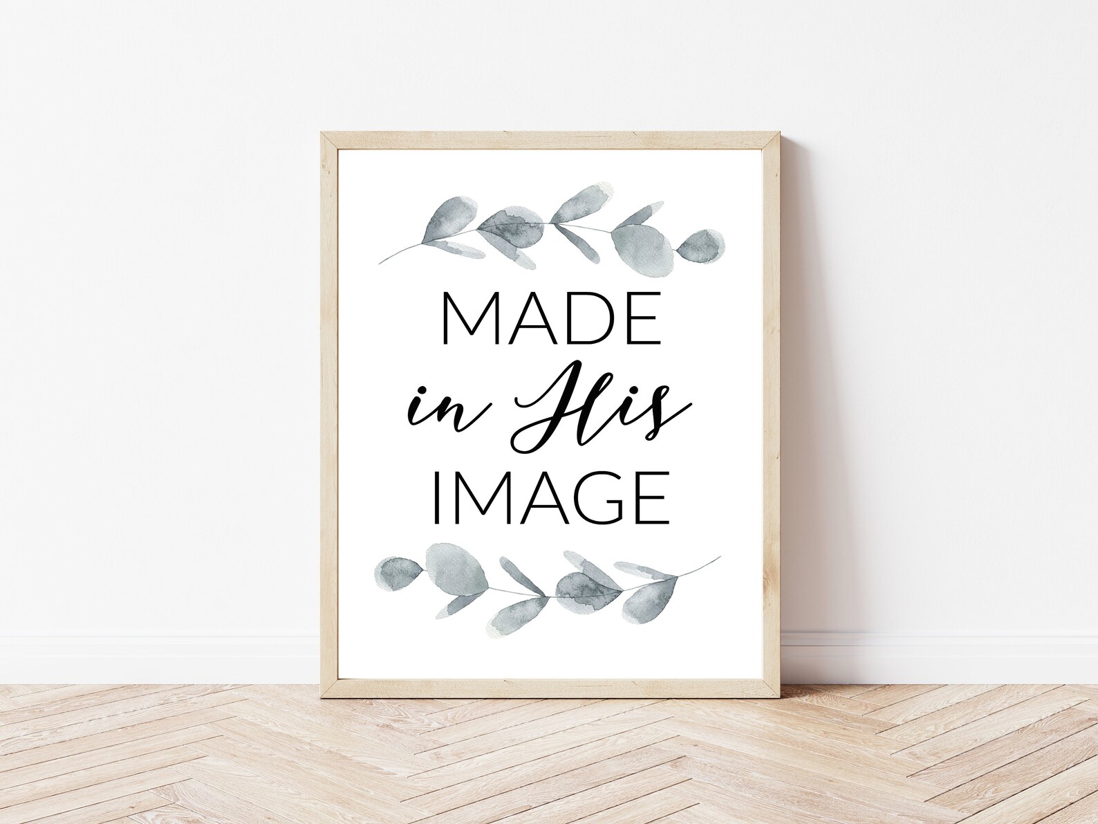 Made in His Image Printable, Religious Print, Catholic Wall Art ...