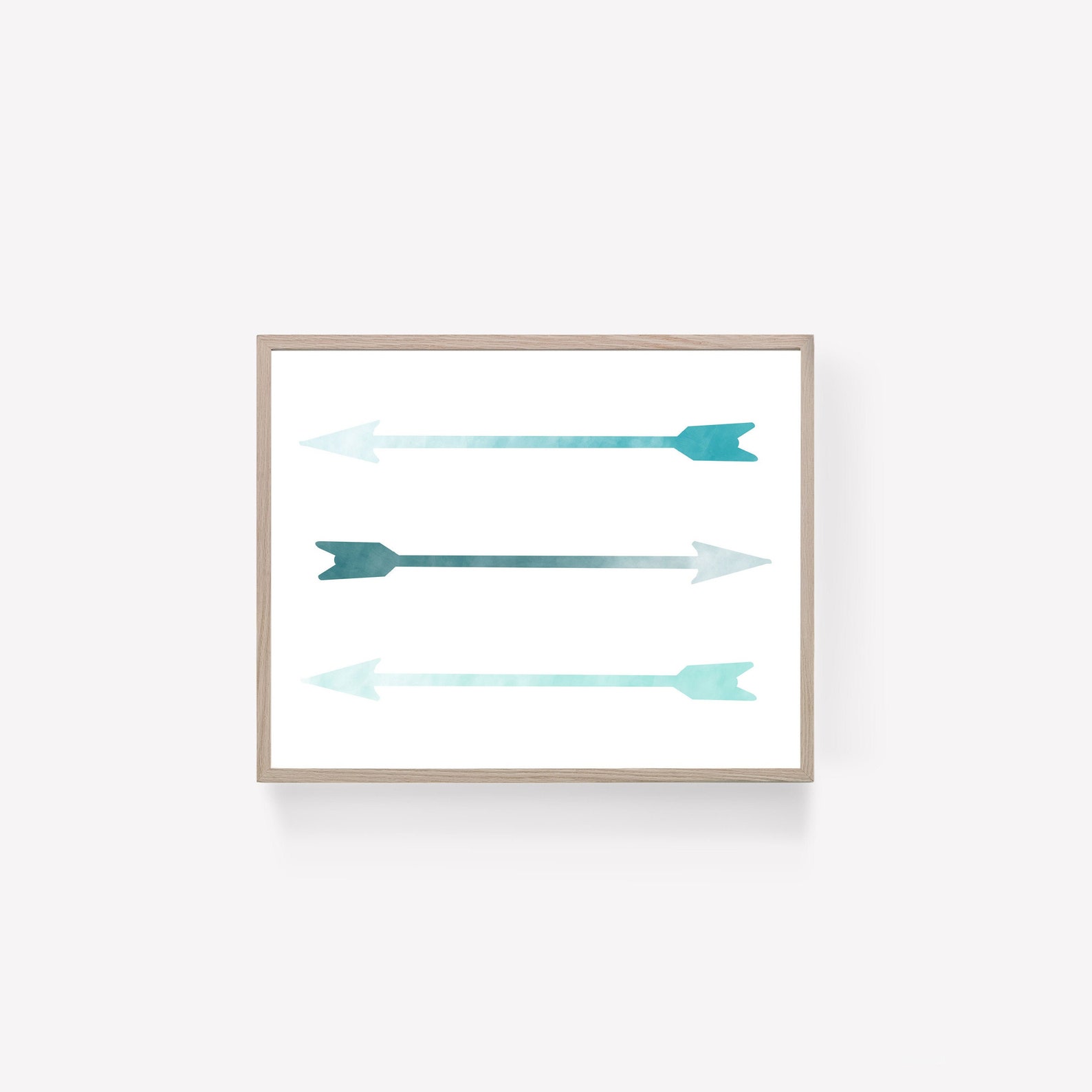 Blue Arrows Printable Ombre Blue Arrows Instant Download - Etsy