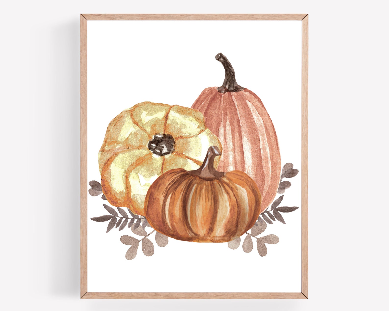 Fall Printable Set Gallery Wall Printables Set of 5 Fall - Etsy
